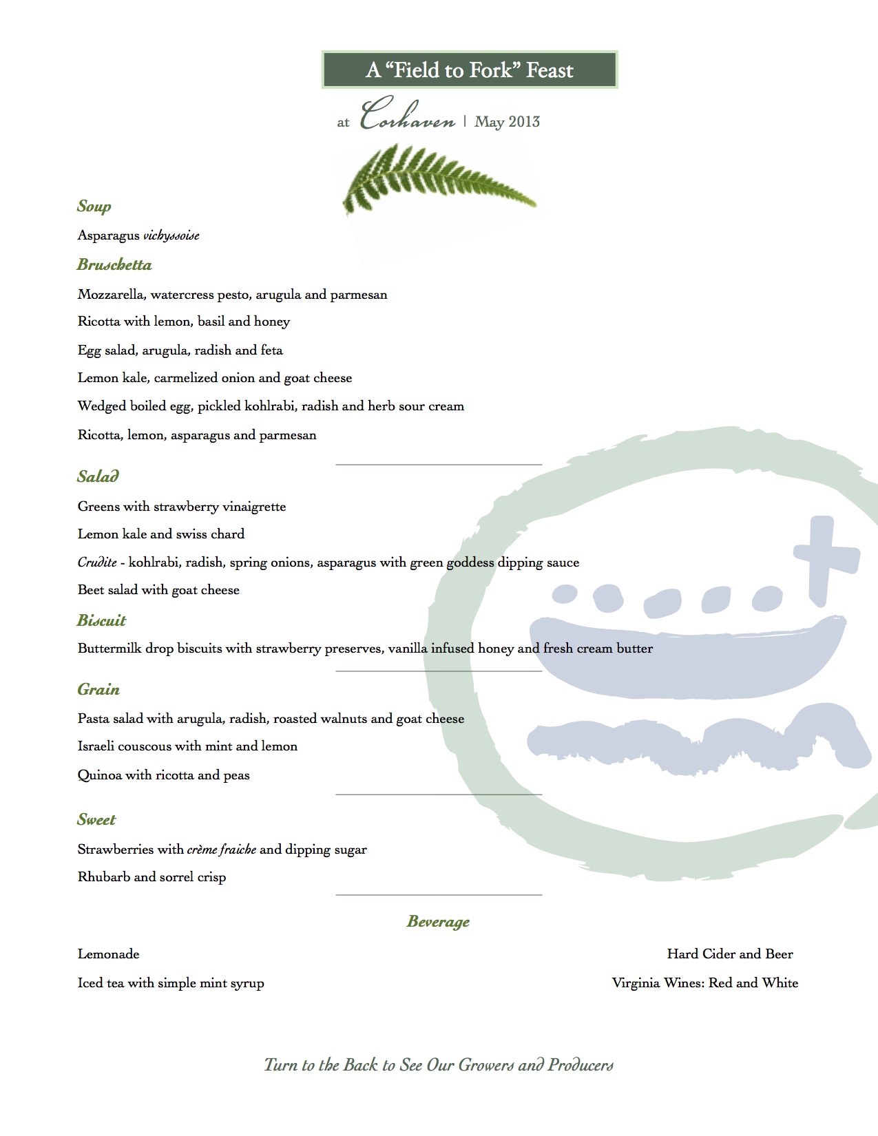 "Field to Fork" - A Great Day! - Coracle